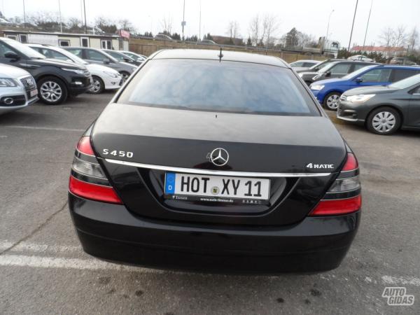 Melns Mercedes-Benz S 450 2007 Klaipėda, ar dzinēja tilpumu 4.70 L un nobraukumu 283 tūkst. km par 11900 €, foto 6 vietnē AUTOMOTO.COM.LV