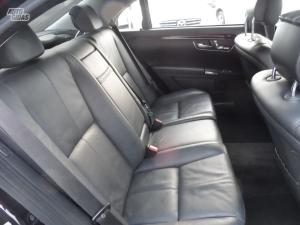 Melns Mercedes-Benz S 450 2007 Klaipėda, ar dzinēja tilpumu 4.70 L un nobraukumu 283 tūkst. km par 11900 €, foto 16 vietnē AUTOMOTO.COM.LV