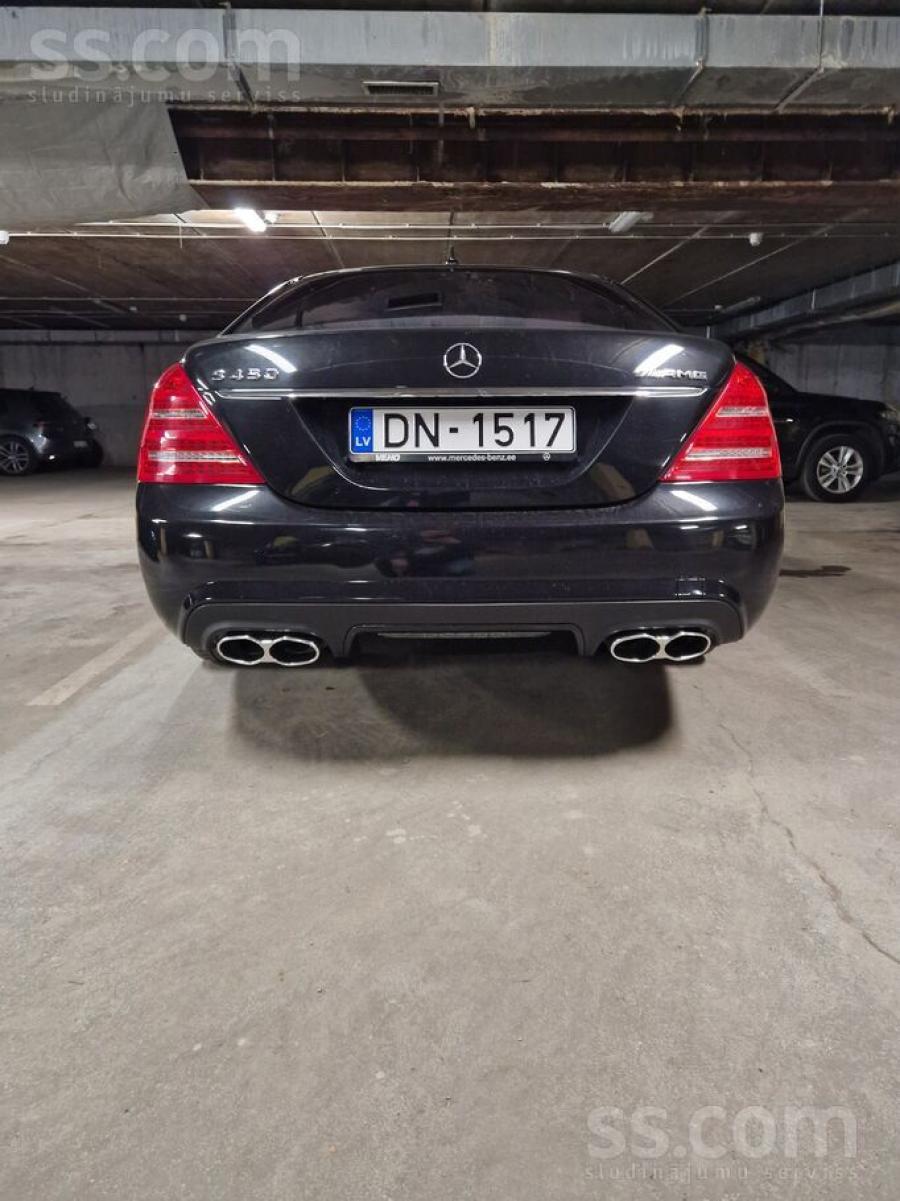 Melns Mercedes-Benz S 450 2007 Rīga, ar dzinēja tilpumu 4.70 L un nobraukumu 320 tūkst. km par 15000 €, foto 4 vietnē AUTOMOTO.COM.LV