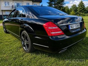 Melns Mercedes-Benz S 450 2009 Rīga, ar dzinēja tilpumu 4.00 L un nobraukumu 280 tūkst. km par 9300 €, foto 5 vietnē AUTOMOTO.COM.LV