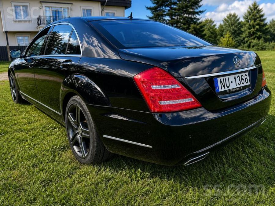 Melns Mercedes-Benz S 450 2009 Rīga, ar dzinēja tilpumu 4.00 L un nobraukumu 280 tūkst. km par 9300 €, foto 5 vietnē AUTOMOTO.COM.LV