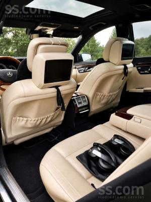 Melns Mercedes-Benz S 450 2009 Rīga, ar dzinēja tilpumu 4.00 L un nobraukumu 280 tūkst. km par 9300 €, foto 8 vietnē AUTOMOTO.COM.LV