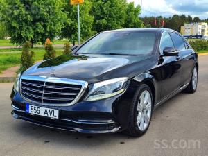 Melns Mercedes-Benz S 450 2018 Rīga, ar dzinēja tilpumu 3.00 L un nobraukumu 0 tūkst. km par 43000 €, foto 2 vietnē AUTOMOTO.COM.LV