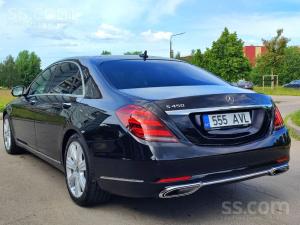 Melns Mercedes-Benz S 450 2018 Rīga, ar dzinēja tilpumu 3.00 L un nobraukumu 0 tūkst. km par 43000 €, foto 5 vietnē AUTOMOTO.COM.LV