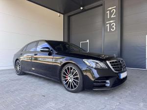 Черный Мерседес С 450 2018 в Вильнюс, объемом двигателя 3.00 л и пробегом 135 тыс. км за 31500 €, фото 7 на AUTOMOTO.COM.LV