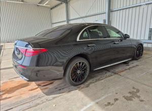Black Mercedes-Benz S 450 2026 in Klaipeda, with an engine capacity of 2.99 L and mileage of 20 thousand km for 53500 €, photo 5 on AUTOMOTO.COM.LV