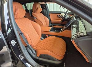 Black Mercedes-Benz S 450 2026 in Klaipeda, with an engine capacity of 2.99 L and mileage of 20 thousand km for 53500 €, photo 16 on AUTOMOTO.COM.LV