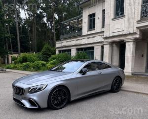 Grey Mercedes-Benz S 450 2018 in Riga, with an engine capacity of 3.00 L and mileage of 154 thousand km for 57900 €, photo  on AUTOMOTO.COM.LV