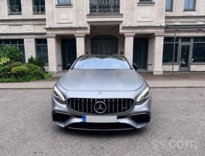 Grey Mercedes-Benz S 450 2018 in Riga, with an engine capacity of 3.00 L and mileage of 154 thousand km for 57900 €, photo 3 on AUTOMOTO.COM.LV