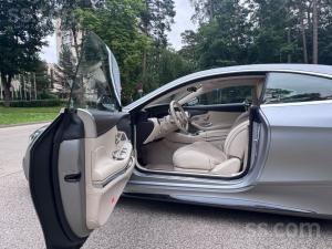 Grey Mercedes-Benz S 450 2018 in Riga, with an engine capacity of 3.00 L and mileage of 154 thousand km for 57900 €, photo 10 on AUTOMOTO.COM.LV