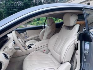 Grey Mercedes-Benz S 450 2018 in Riga, with an engine capacity of 3.00 L and mileage of 154 thousand km for 57900 €, photo 15 on AUTOMOTO.COM.LV