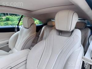 Grey Mercedes-Benz S 450 2018 in Riga, with an engine capacity of 3.00 L and mileage of 154 thousand km for 57900 €, photo 16 on AUTOMOTO.COM.LV