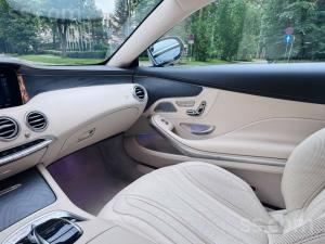 Grey Mercedes-Benz S 450 2018 in Riga, with an engine capacity of 3.00 L and mileage of 154 thousand km for 57900 €, photo 17 on AUTOMOTO.COM.LV