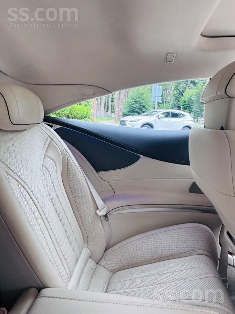 Grey Mercedes-Benz S 450 2018 in Riga, with an engine capacity of 3.00 L and mileage of 154 thousand km for 57900 €, photo 18 on AUTOMOTO.COM.LV