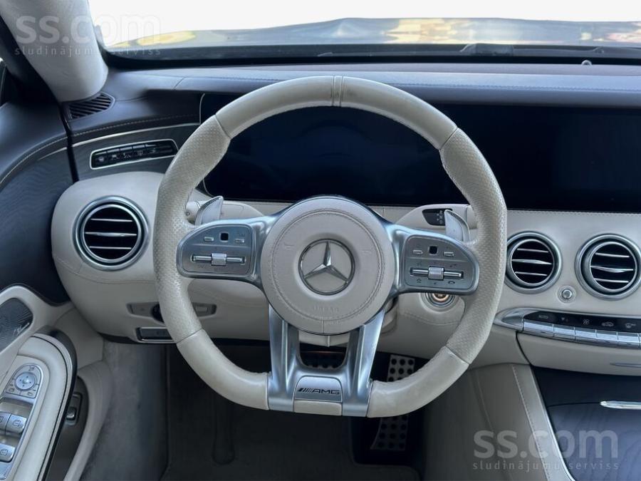 Grey Mercedes-Benz S 450 2018 in Riga, with an engine capacity of 3.00 L and mileage of 155 thousand km for 51990 €, photo 9 on AUTOMOTO.COM.LV