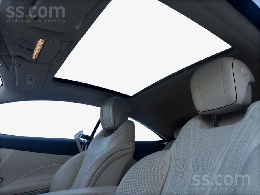 Grey Mercedes-Benz S 450 2018 in Riga, with an engine capacity of 3.00 L and mileage of 155 thousand km for 51990 €, photo 17 on AUTOMOTO.COM.LV
