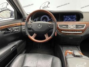 Pelēks Mercedes-Benz S 450 2007 Viļņa, ar dzinēja tilpumu 4.66 L un nobraukumu 211 tūkst. km par 7400 €, foto 19 vietnē AUTOMOTO.COM.LV