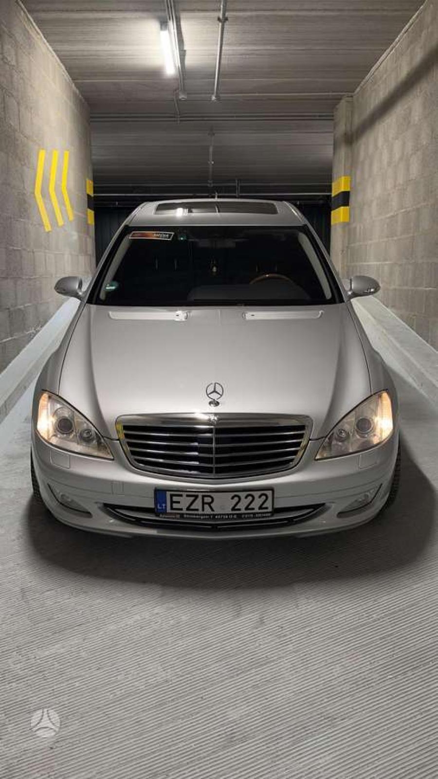 Pelēks Mercedes-Benz S 450 2009 Kauņa, ar dzinēja tilpumu 4.66 L un nobraukumu 363 tūkst. km par 9550 €, foto 1 vietnē AUTOMOTO.COM.LV