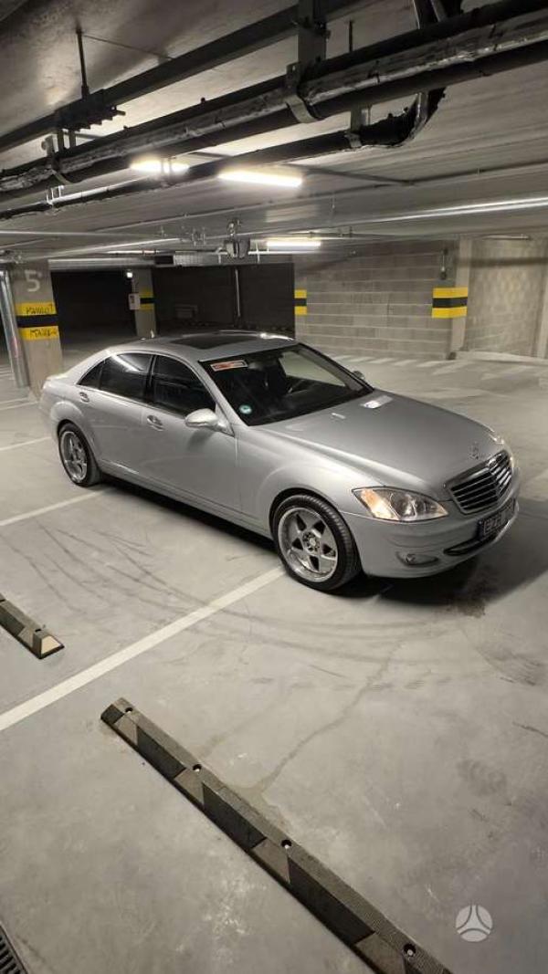 Pelēks Mercedes-Benz S 450 2009 Kauņa, ar dzinēja tilpumu 4.66 L un nobraukumu 363 tūkst. km par 9550 €, foto 4 vietnē AUTOMOTO.COM.LV