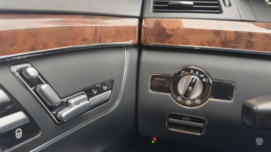 Pelēks Mercedes-Benz S 450 2009 Kauņa, ar dzinēja tilpumu 4.66 L un nobraukumu 363 tūkst. km par 9550 €, foto 10 vietnē AUTOMOTO.COM.LV