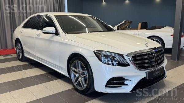 Белый Мерседес С 450 2019 в Рига, объемом двигателя 3.00 л и пробегом 168 тыс. км за 42990 €, фото 3 на AUTOMOTO.COM.LV