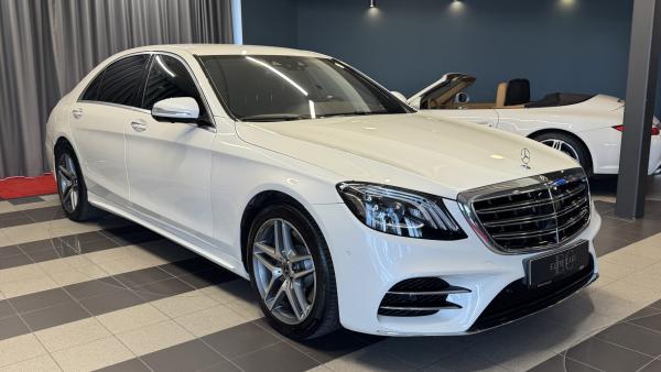 Balts Mercedes-Benz S 450 2019 Rīga, ar dzinēja tilpumu 3.00 L un nobraukumu 168 tūkst. km par 42990 €, foto 2 vietnē AUTOMOTO.COM.LV