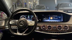 White Mercedes-Benz S 450 2019 in Riga, with an engine capacity of 3.00 L and mileage of 168 thousand km for 42990 €, photo 29 on AUTOMOTO.COM.LV