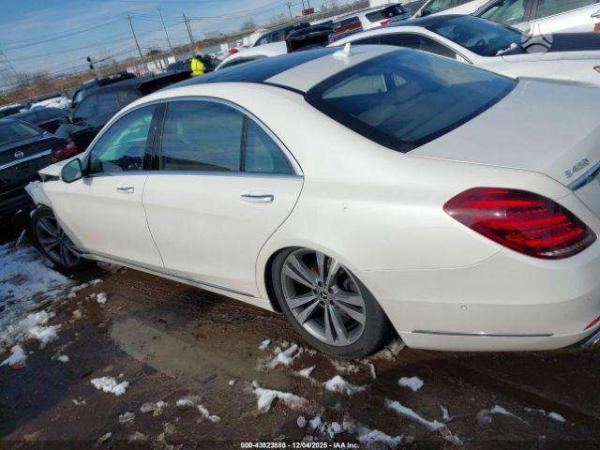 White Mercedes-Benz S 450 2020 in Klaipeda, with an engine capacity of 0.00 L and mileage of 111 thousand km for 12600 €, photo 1 on AUTOMOTO.COM.LV