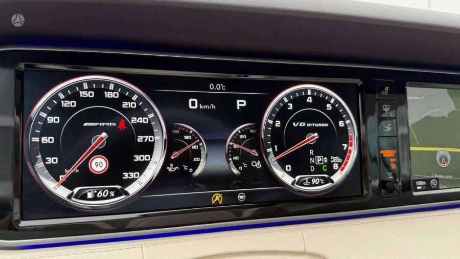 Melns Mercedes-Benz S 500 2014 Viļņa, ar dzinēja tilpumu 4.70 L un nobraukumu 170 tūkst. km par 34500 €, foto 14 vietnē AUTOMOTO.COM.LV