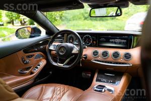 Black Mercedes-Benz S 500 2014 in Riga, with an engine capacity of 4.70 L and mileage of 157 thousand km for 41000 €, photo 10 on AUTOMOTO.COM.LV