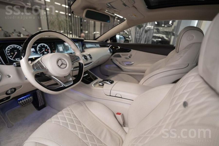 Melns Mercedes-Benz S 500 2015 Rīga, ar dzinēja tilpumu 4.60 L un nobraukumu 64 tūkst. km par 55000 €, foto 13 vietnē AUTOMOTO.COM.LV