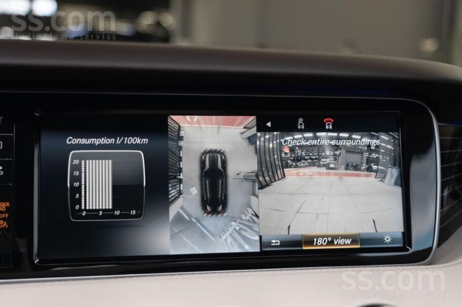 Melns Mercedes-Benz S 500 2015 Rīga, ar dzinēja tilpumu 4.60 L un nobraukumu 64 tūkst. km par 55000 €, foto 16 vietnē AUTOMOTO.COM.LV