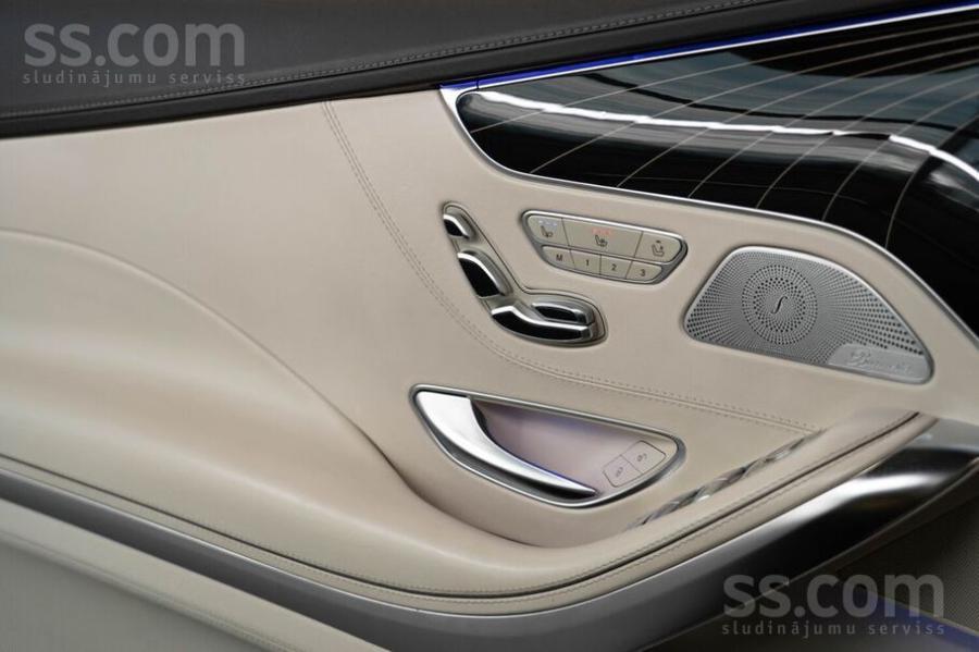 Melns Mercedes-Benz S 500 2015 Rīga, ar dzinēja tilpumu 4.60 L un nobraukumu 64 tūkst. km par 55000 €, foto 22 vietnē AUTOMOTO.COM.LV