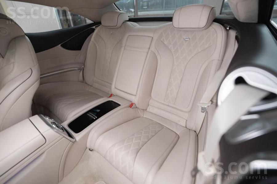Melns Mercedes-Benz S 500 2015 Rīga, ar dzinēja tilpumu 4.60 L un nobraukumu 64 tūkst. km par 55000 €, foto 31 vietnē AUTOMOTO.COM.LV