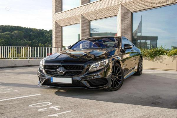 Mercedes-Benz S 500 2015 in Vilnius on AUTOMOTO.COM.LV Black Mercedes-Benz S 500 2015 in Vilnius, with an engine capacity of 4.66 L and mileage of 323 thousand km for 24999 €, photo 3 on AUTOMOTO.COM.LV