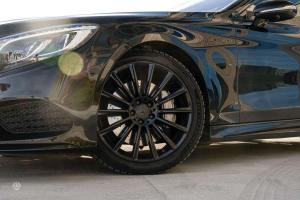 Black Mercedes-Benz S 500 2015 in Vilnius, with an engine capacity of 4.66 L and mileage of 323 thousand km for 24999 €, photo 10 on AUTOMOTO.COM.LV