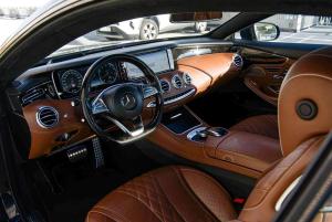 Black Mercedes-Benz S 500 2015 in Vilnius, with an engine capacity of 4.66 L and mileage of 323 thousand km for 24999 €, photo 15 on AUTOMOTO.COM.LV