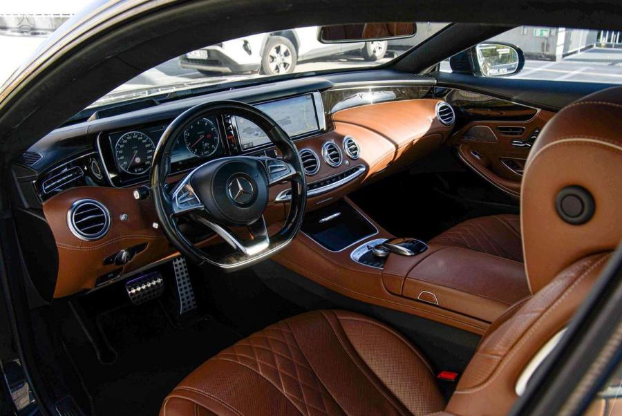 Black Mercedes-Benz S 500 2015 in Vilnius, with an engine capacity of 4.66 L and mileage of 323 thousand km for 24999 €, photo 15 on AUTOMOTO.COM.LV