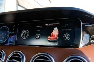 Black Mercedes-Benz S 500 2015 in Vilnius, with an engine capacity of 4.66 L and mileage of 323 thousand km for 24999 €, photo 35 on AUTOMOTO.COM.LV
