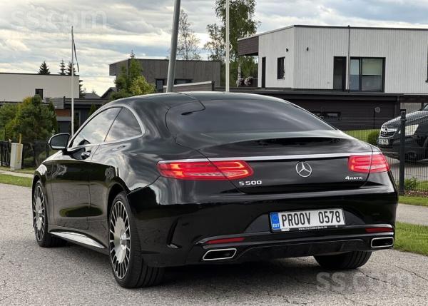 Melns Mercedes-Benz S 500 2016 Valka, ar dzinēja tilpumu 4.70 L un nobraukumu 173 tūkst. km par 36500 €, foto 5 vietnē AUTOMOTO.COM.LV