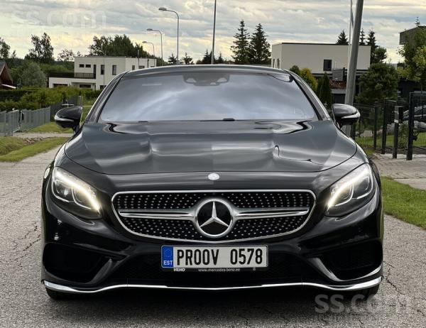 Black Mercedes-Benz S 500 2016 in Valka, with an engine capacity of 4.70 L and mileage of 173 thousand km for 36500 €, photo 8 on AUTOMOTO.COM.LV