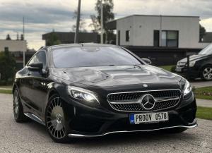 Black Mercedes-Benz S 500 2016 in Tartu, with an engine capacity of 4.66 L and mileage of 173 thousand km for 36500 €, photo 4 on AUTOMOTO.COM.LV