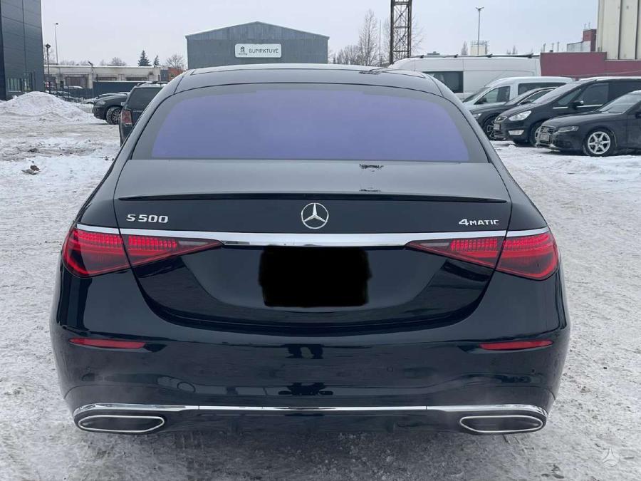 Melns Mercedes-Benz S 500 2022 Kauņa, ar dzinēja tilpumu 3.00 L un nobraukumu 76 tūkst. km par 64000 €, foto 9 vietnē AUTOMOTO.COM.LV