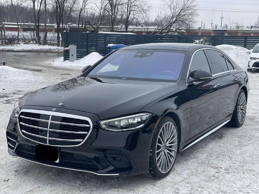 Melns Mercedes-Benz S 500 2022 Kauņa, ar dzinēja tilpumu 3.00 L un nobraukumu 76 tūkst. km par 64000 €, foto 22 vietnē AUTOMOTO.COM.LV