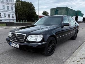 Черный Мерседес С 500 1995 в Лиепая, объемом двигателя 5.00 л и пробегом 140 тыс. км за 12999 €, фото 3 на AUTOMOTO.COM.LV
