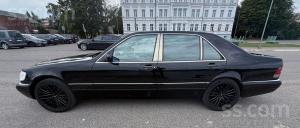 Черный Мерседес С 500 1995 в Лиепая, объемом двигателя 5.00 л и пробегом 140 тыс. км за 12999 €, фото 4 на AUTOMOTO.COM.LV