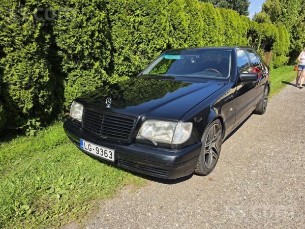 Черный Мерседес С 500 1997 в Рига, объемом двигателя 5.00 л и пробегом 400 тыс. км за 8500 €, фото 3 на AUTOMOTO.COM.LV