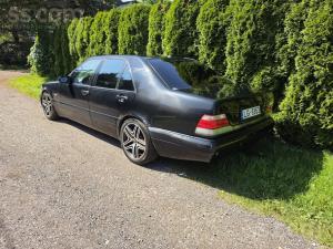 Melns Mercedes-Benz S 500 1997 Rīga, ar dzinēja tilpumu 5.00 L un nobraukumu 400 tūkst. km par 8500 €, foto 5 vietnē AUTOMOTO.COM.LV