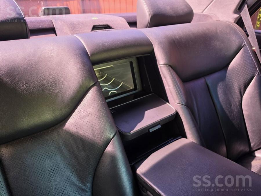 Melns Mercedes-Benz S 500 1997 Rīga, ar dzinēja tilpumu 5.00 L un nobraukumu 400 tūkst. km par 8500 €, foto 9 vietnē AUTOMOTO.COM.LV