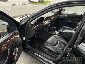 Melns Mercedes-Benz S 500 1999 Rīga, ar dzinēja tilpumu 5.00 L un nobraukumu 354 tūkst. km par 4650 €, foto 10 vietnē AUTOMOTO.COM.LV
